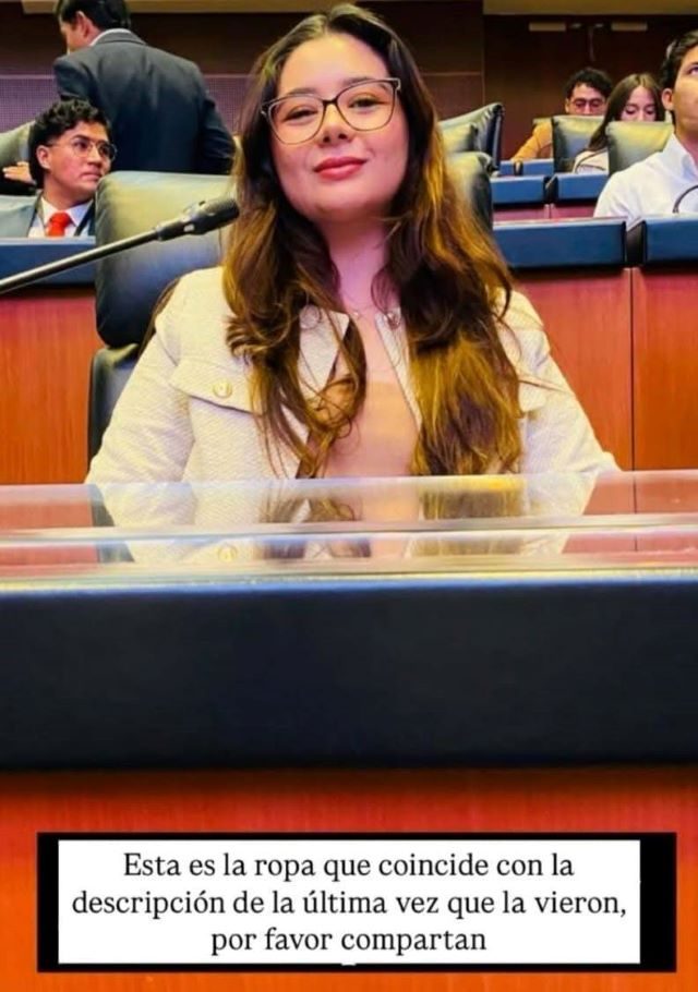 ¡En la Ciudad de México desapareció la joven zacatecana Zaida Estrada ...