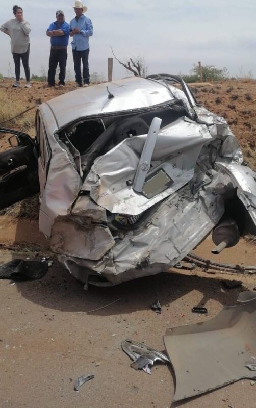 ¡Una mujer lesionada de gravedad dejó choque-volcadura entre un auto y un autobús en Morelos ...