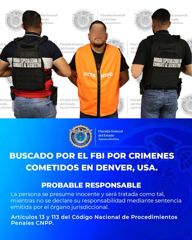¡Por el secuestro y violación de dos mujeres sujeto buscado en Denver fue detenido en ...